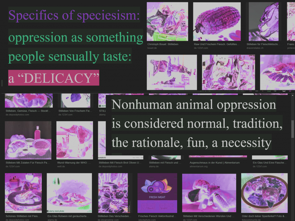 speciesism – massmurder on the biological argument | civilized objects